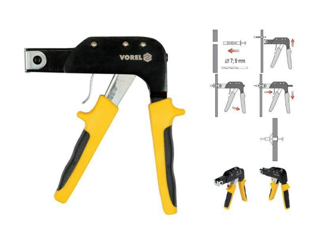 VOREL ZACISKARKA DO KOŁKÓW MOLLY 04320 TOYA| 04320 04320 TOYA I