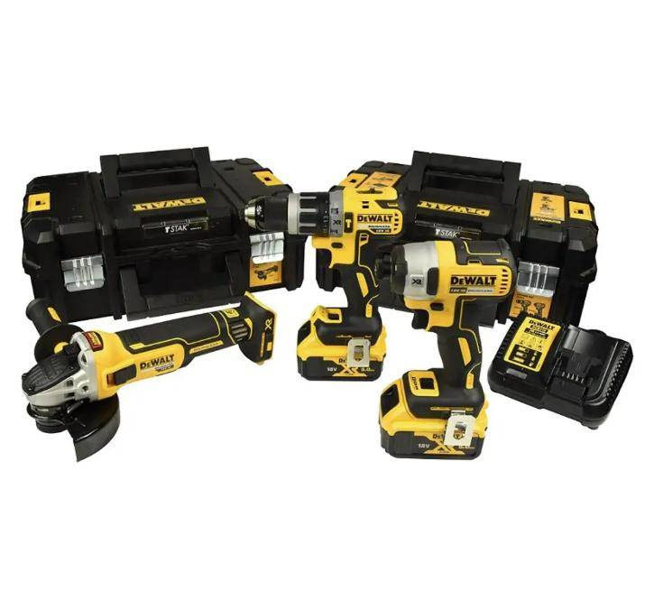DEWALT ZESTAW COMBO 18V DCK384P2T (DCD796+DCF887+DCG405) 2x5,0Ah DCK384P2T-QW| DCK384P2T-QW ...