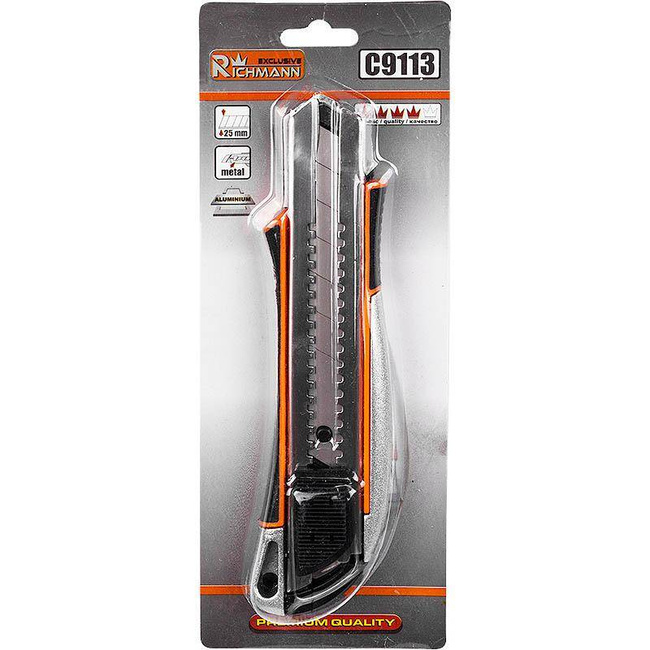 NOŻYK DO TAPET 25 MM ALUMINIOWY Richmann Exclusive C9113 C9113| C9113 ...